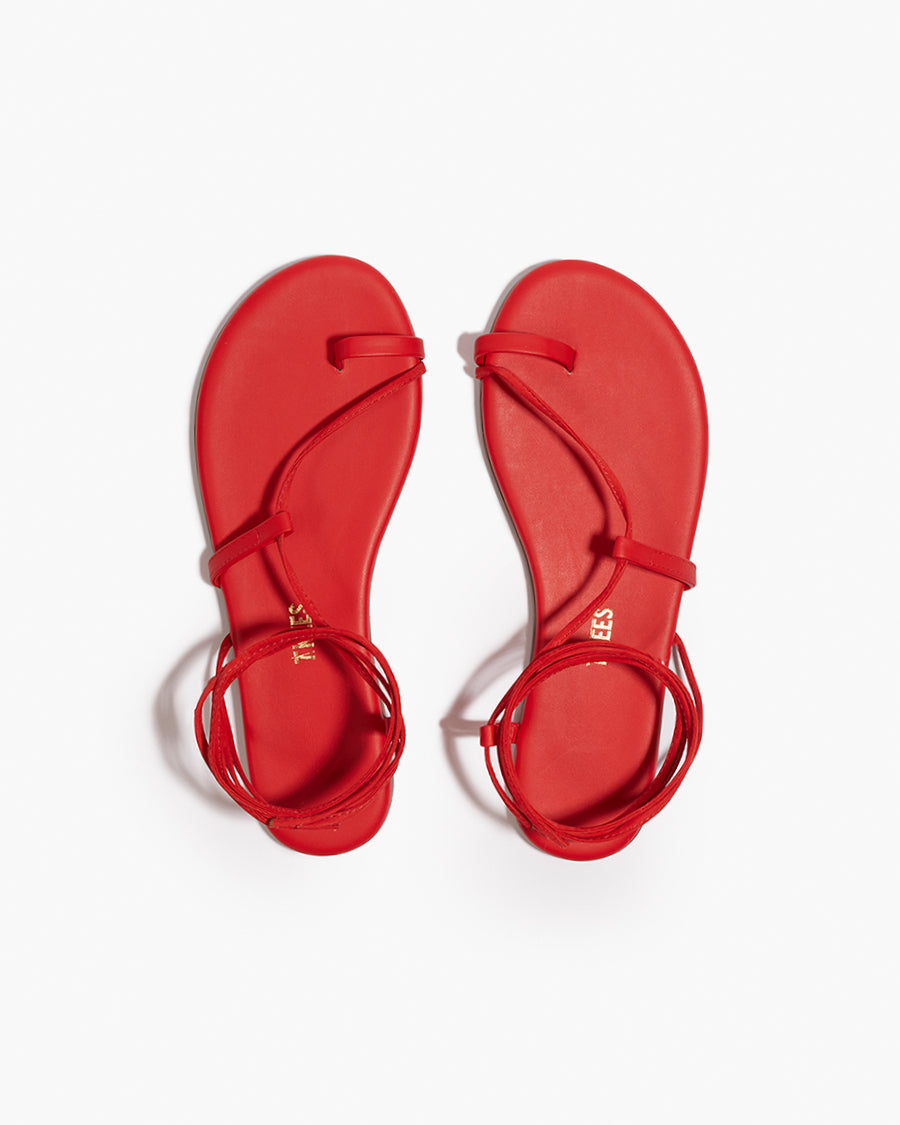 Jo in Red | Sandals | Women's Footwear – TKEES