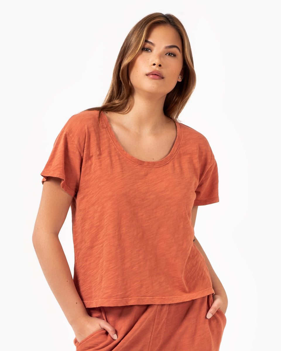 The Tee Shirt - Terracotta – TKEES