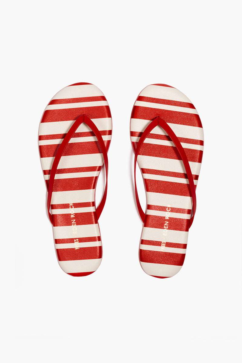 TKEES X Eden Rock in Stripe | Flip-Flops| Women's Footwear