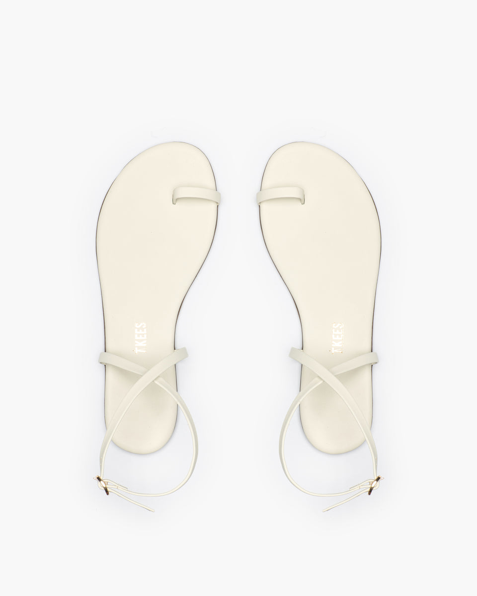 Phoebe in Cream | Women's Sandals | TKEES – TKEES
