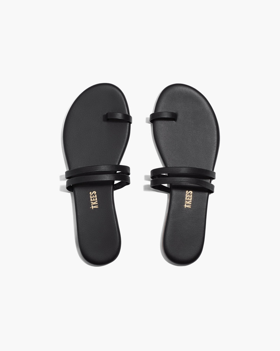 Leah in Black | Sandals | Women's Footwear – TKEES