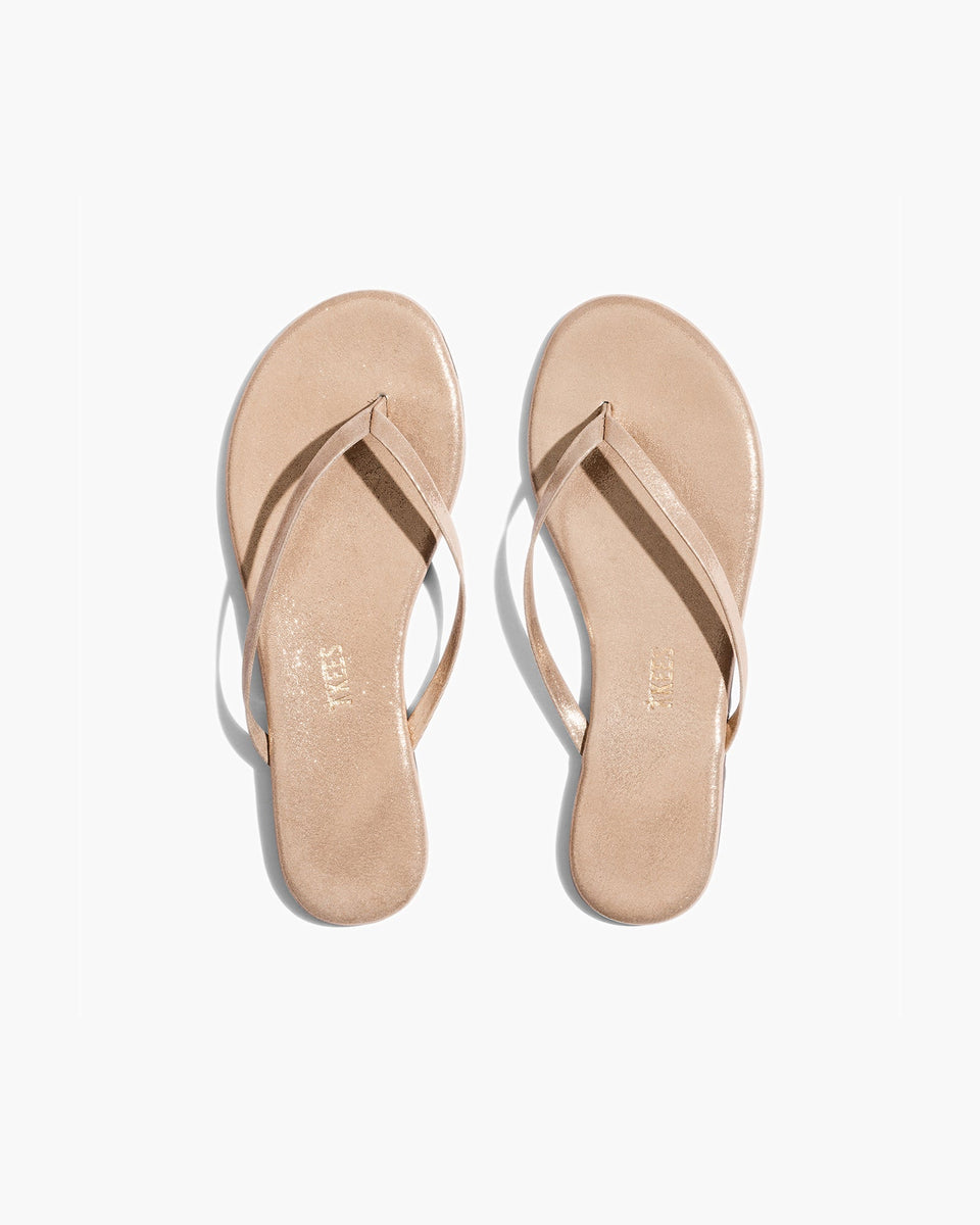 Lily Glitters in Pink Pearl | Flip-Flops | Women's Footwear – TKEES